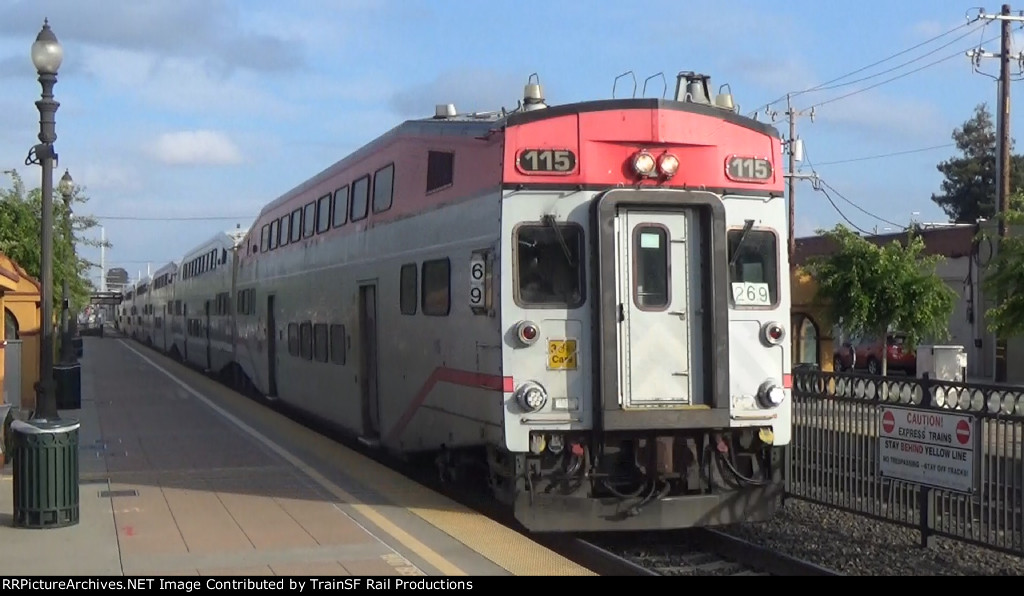 JPBX 115 Leads Caltrain 269